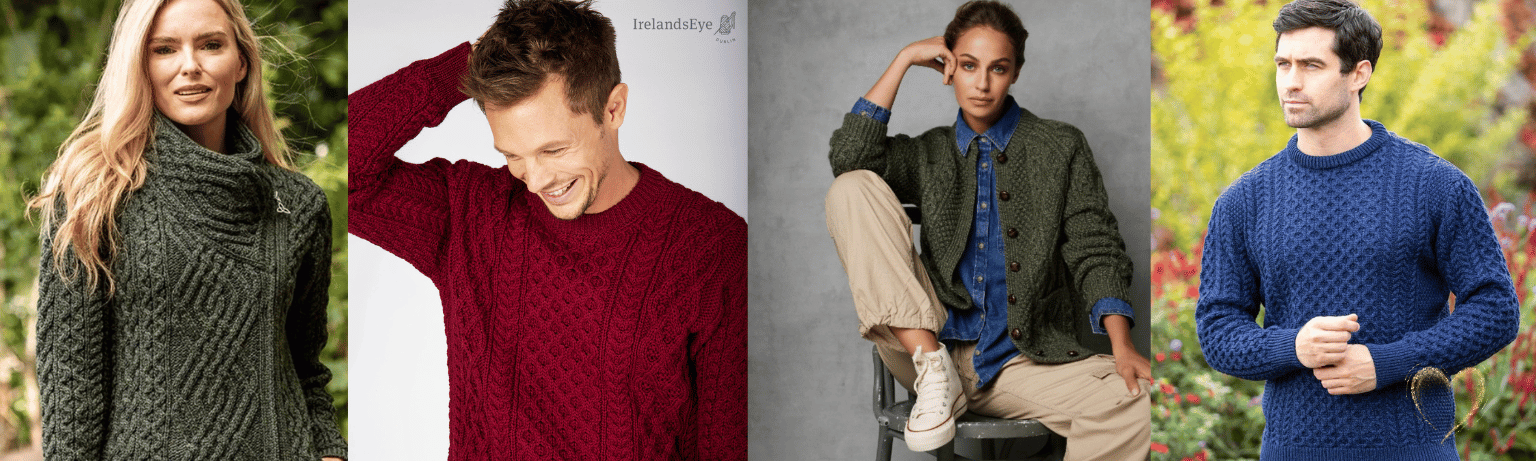 Irish Aran Knitwear Style Guides & Advice | The Sweater Shop